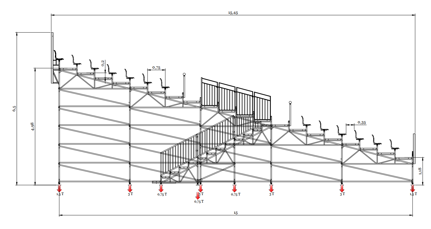 Normes et réglementation des tribunes et gradin en France