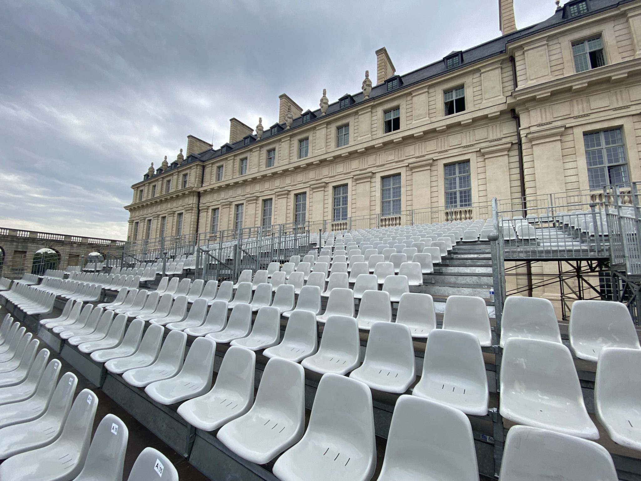 Location de gradin de 100 places à 1000 places, sur mesure