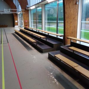 Gradin en bois - Vente en France et dans le monde